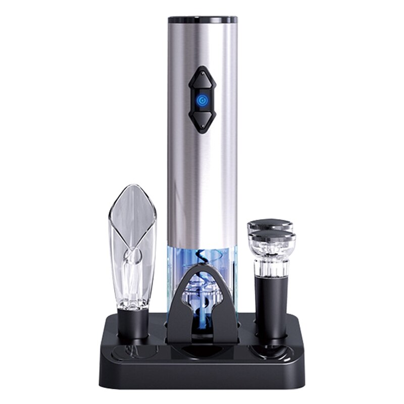Wine Opener Set Bar Kit with Electric Battery-Oper... – Grandado