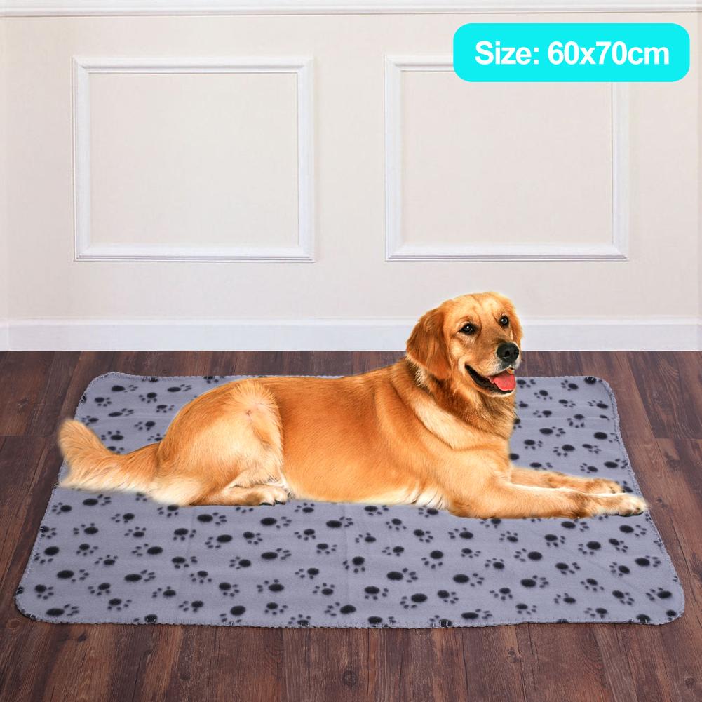 Pet Blanket Cute Dog Bed Mats Soft Fleece Bed Warm... – Grandado