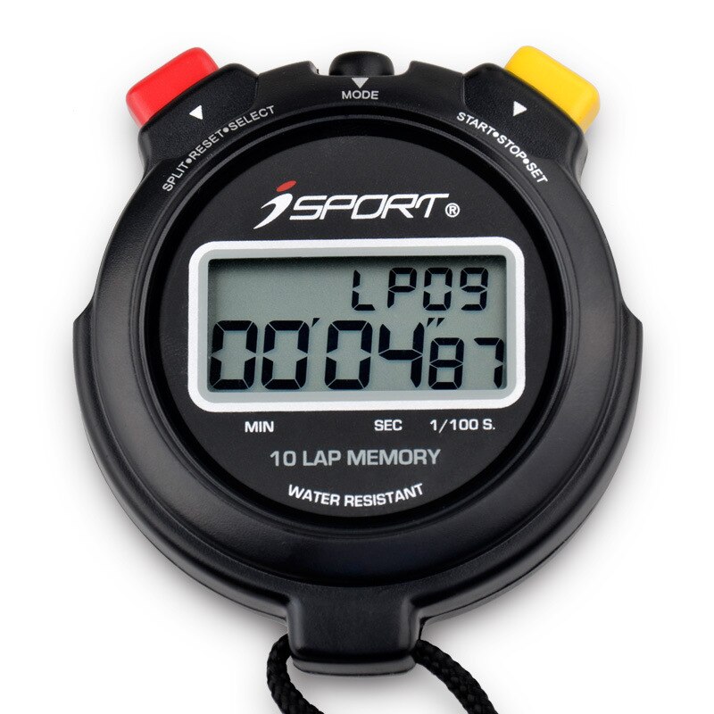 Digital 10 Laps Memory Chronograph Stopwatch Two R... – Grandado