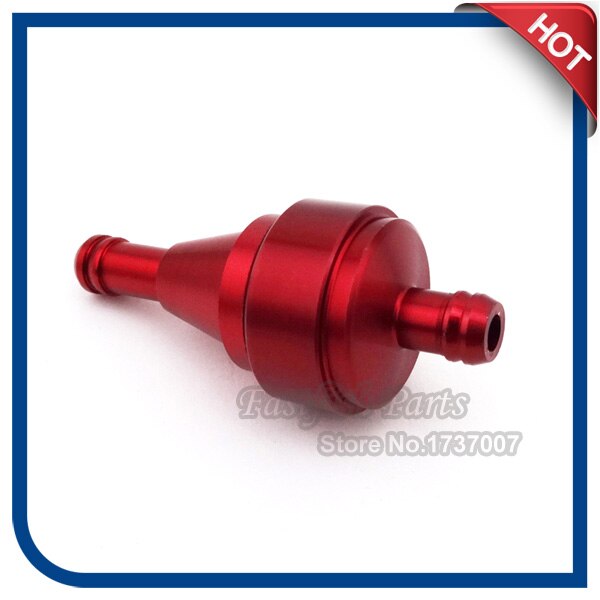 3 pcs/pack Oil Gas Fuel Filter Red Aluminum For Mo... – Grandado