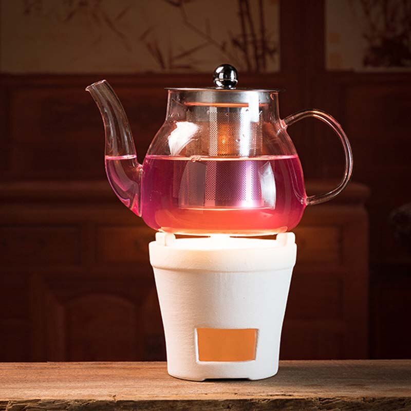 Vintage Candle Holders Tea Warmer White Clay Mini ... – Grandado