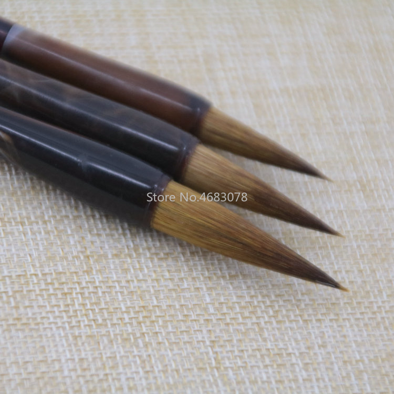 3PCS Brown Weasel Wool Hair Chinese Japanese Calli... – Vicedeal