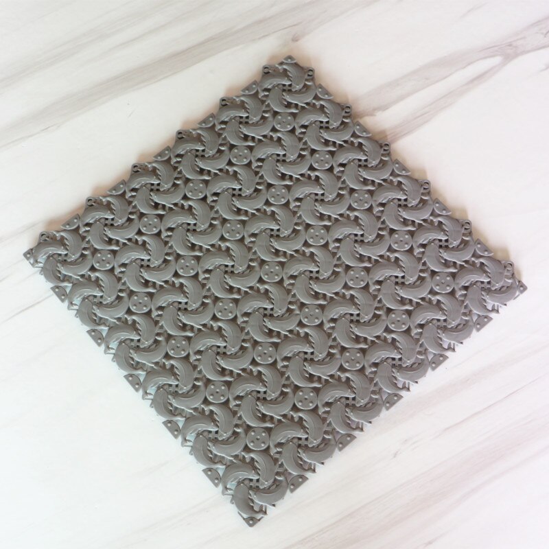 Dathroom non-slip mat shower mat DIY patchwork bat... – Vicedeal