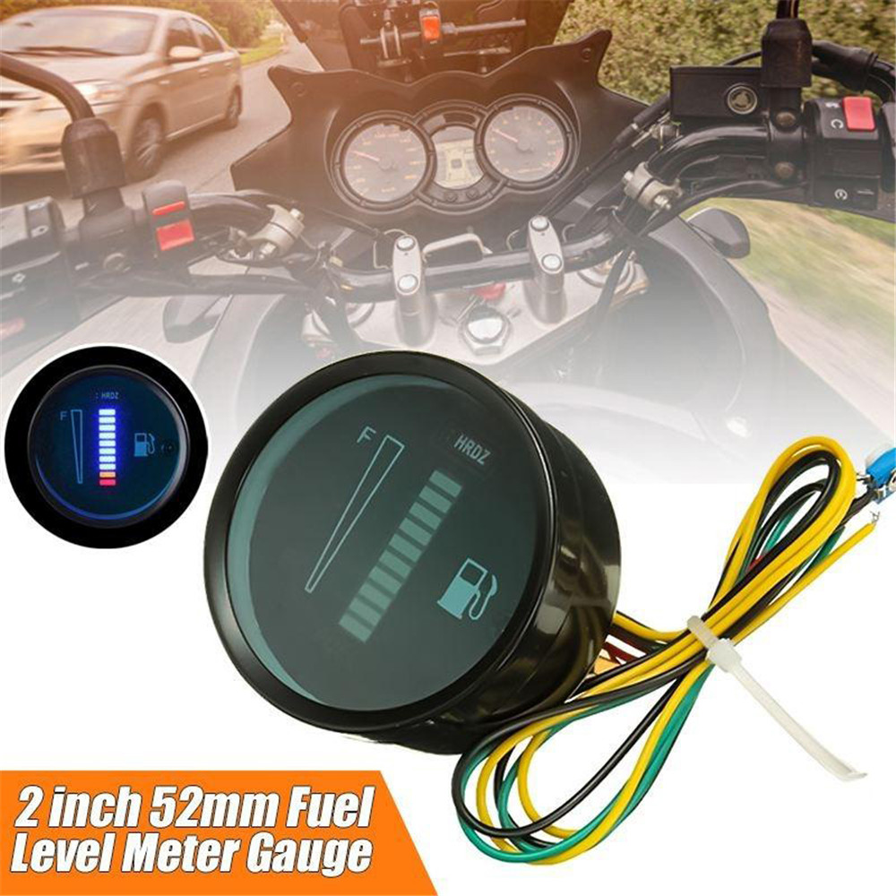 Car Fuel Gauge LED Fuel Level Moto Meter Gauge Fue... – Vicedeal