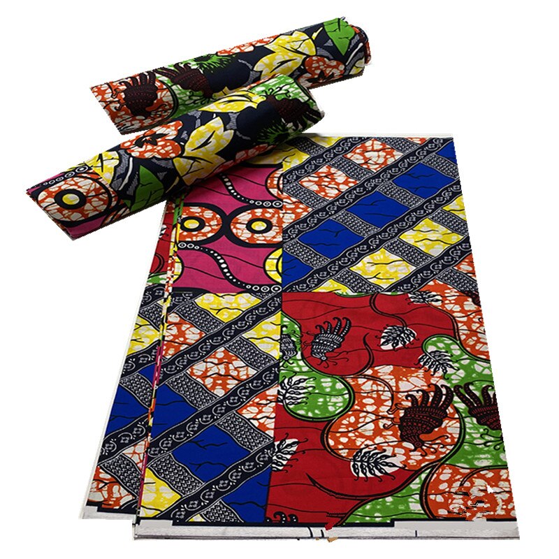 Ankara African Wax Print Fabric Real Veritable Wax... – Vicedeal