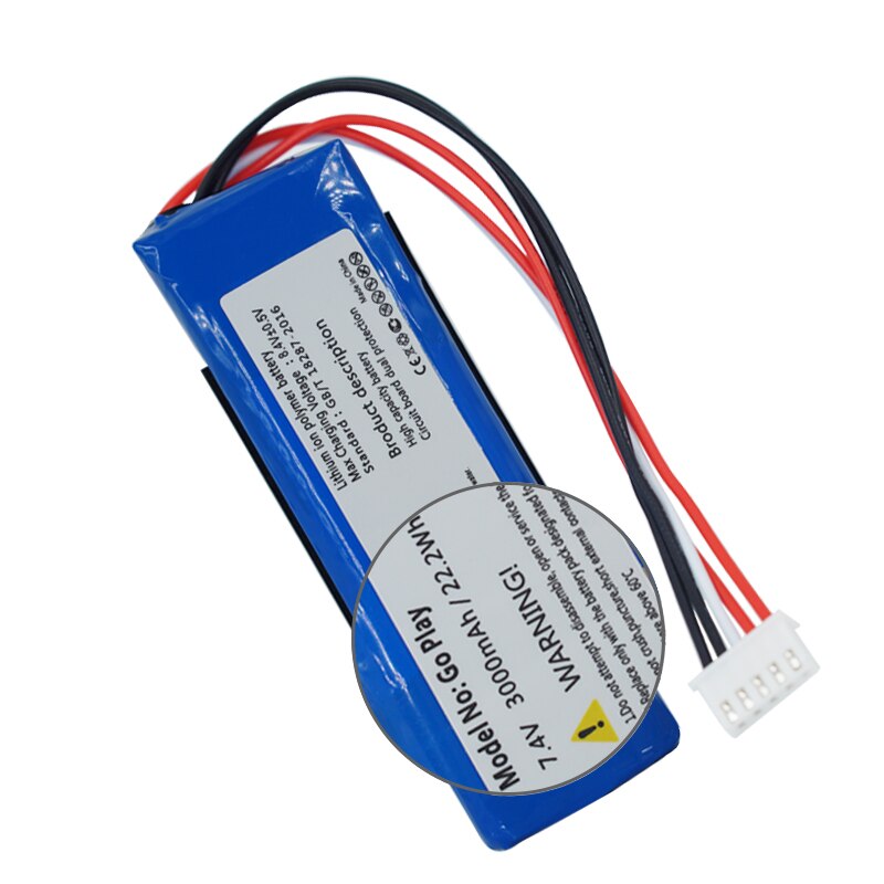 3000mAh Speaker Battery For Harman Kardon Go Play ... – Grandado