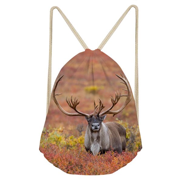 HaoYun Women's Travel Drawstring Bags Fantasy Deer... – Vicedeal