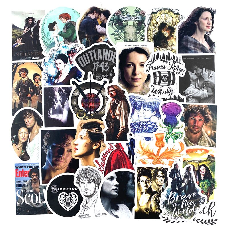 50 Stks/pak Outlander Amerikaanse Klassieke Tv Sho... – Grandado