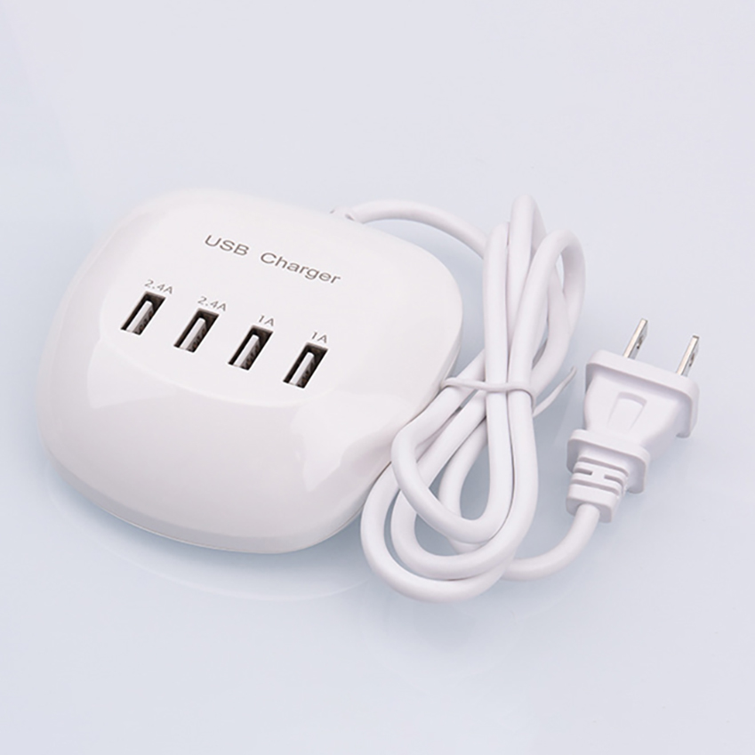 4-Port USB Charger Multi USB Charging Station, 5V ... – Grandado