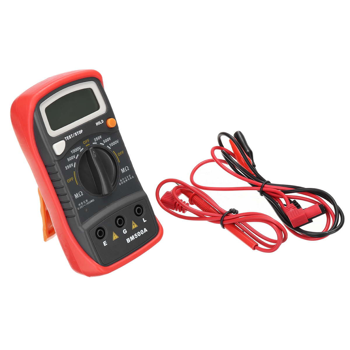 1000V BM500A Handheld Digital LCD Resistance Teste... – Grandado