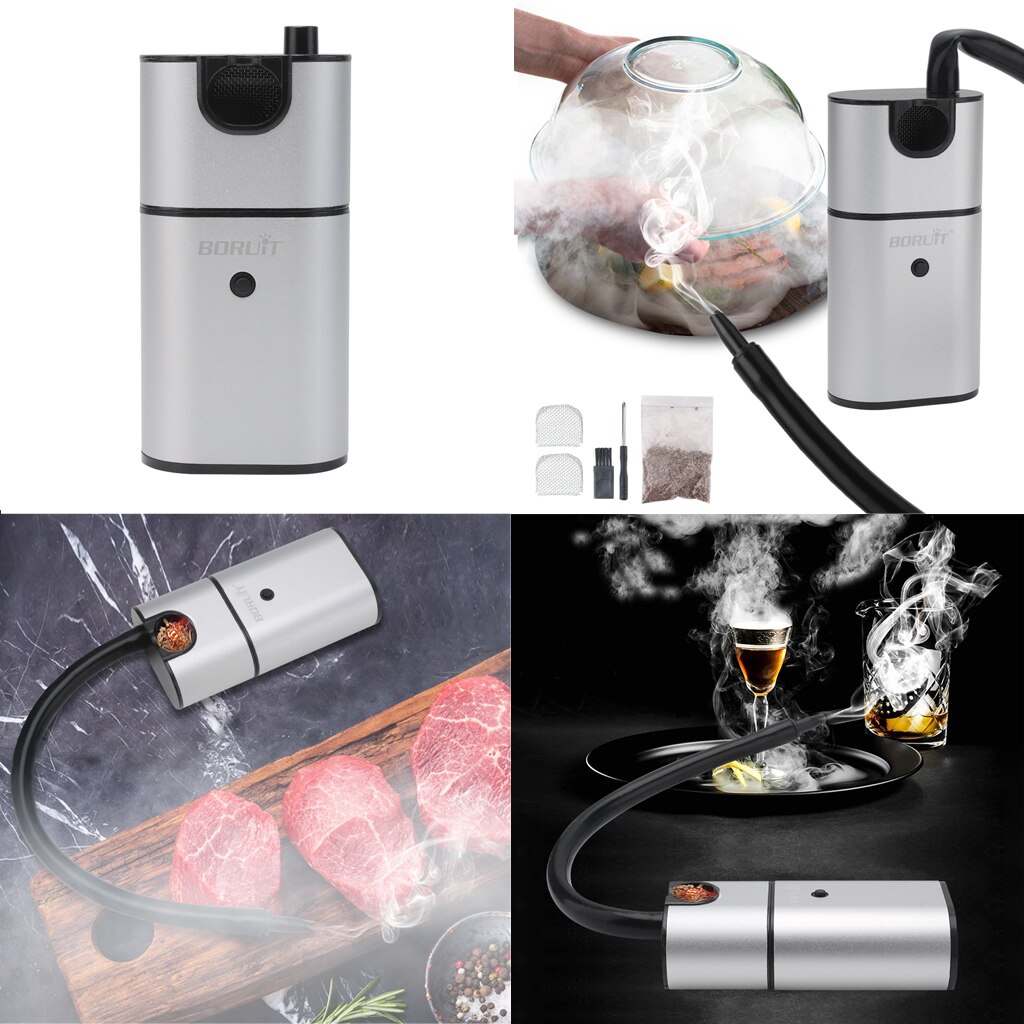Portable Smoke Infuser Food Smoker Cheeses Salmon ... – Vicedeal