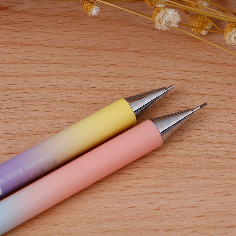 Cute Kawaii Moon Star Plastic Mechanical Pencil Sky Automatic Pens For ...