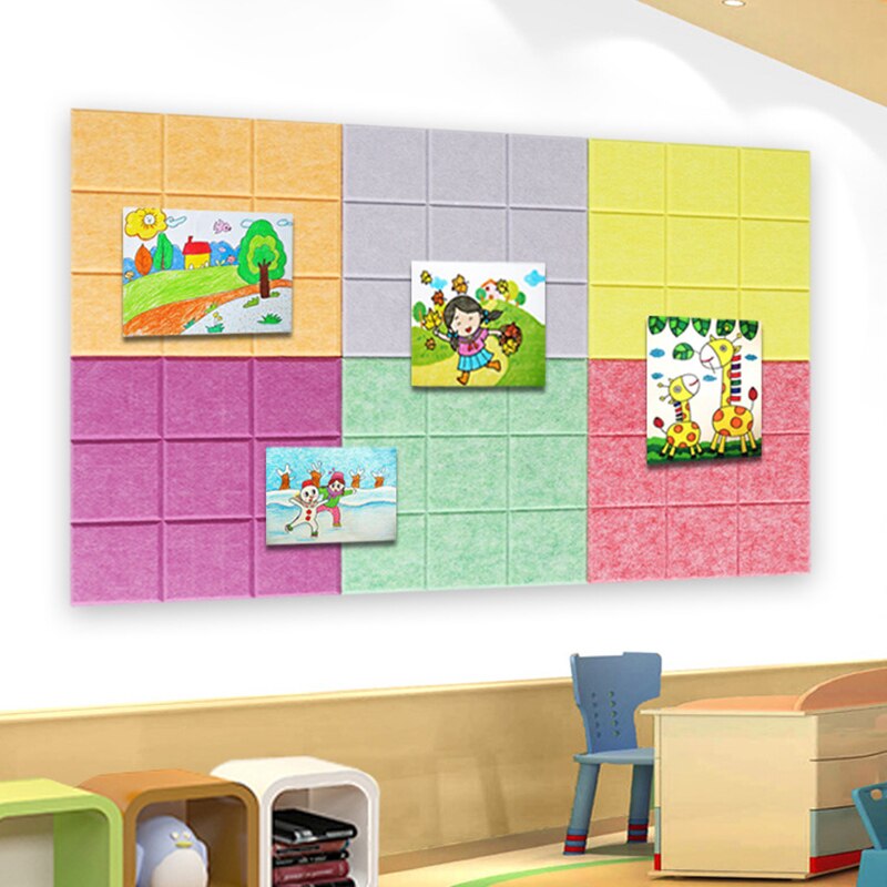 Simple 3D Self-adhesive Wall Sticker DIY Puzzle Ba... – Vicedeal