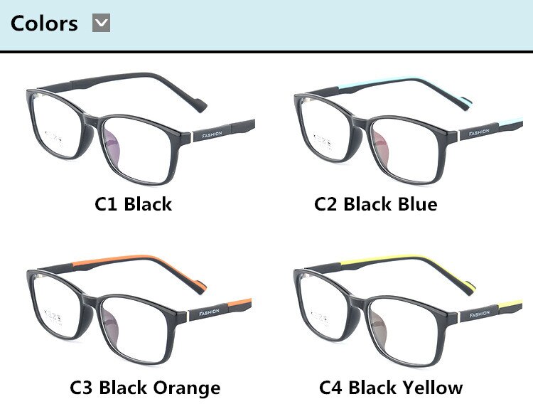 Children Spectacle Frame Student Myopia Eyeglasses... – Grandado