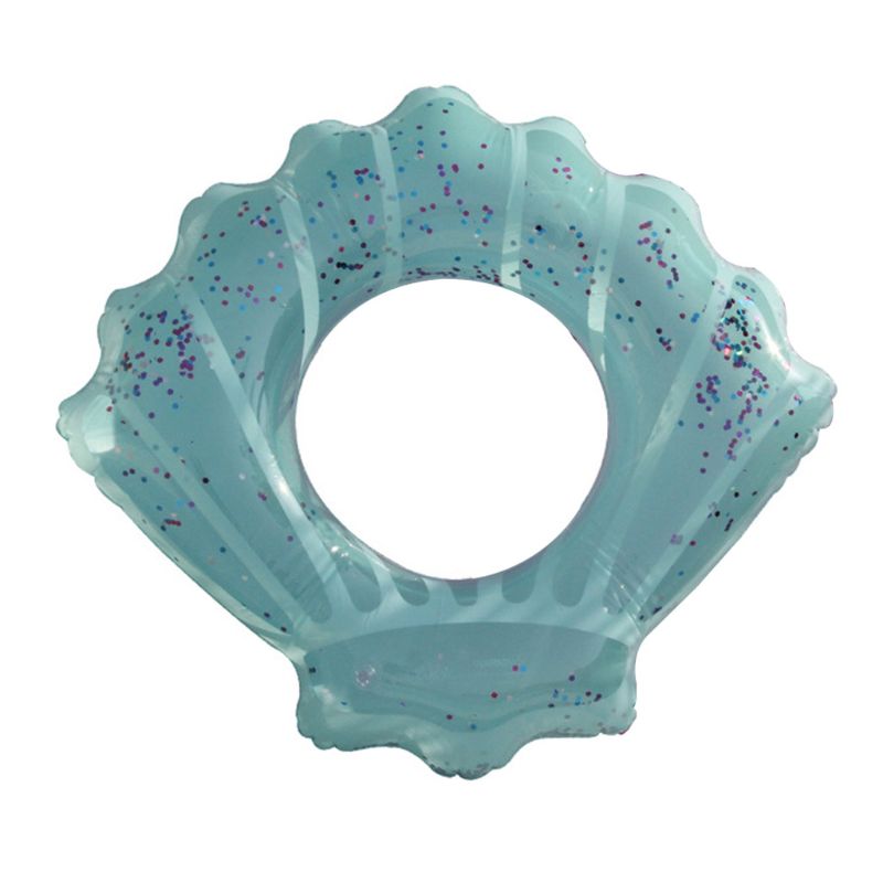 Inflatable Sequin Shell Swimming Floats Swim Ring ... – Vicedeal