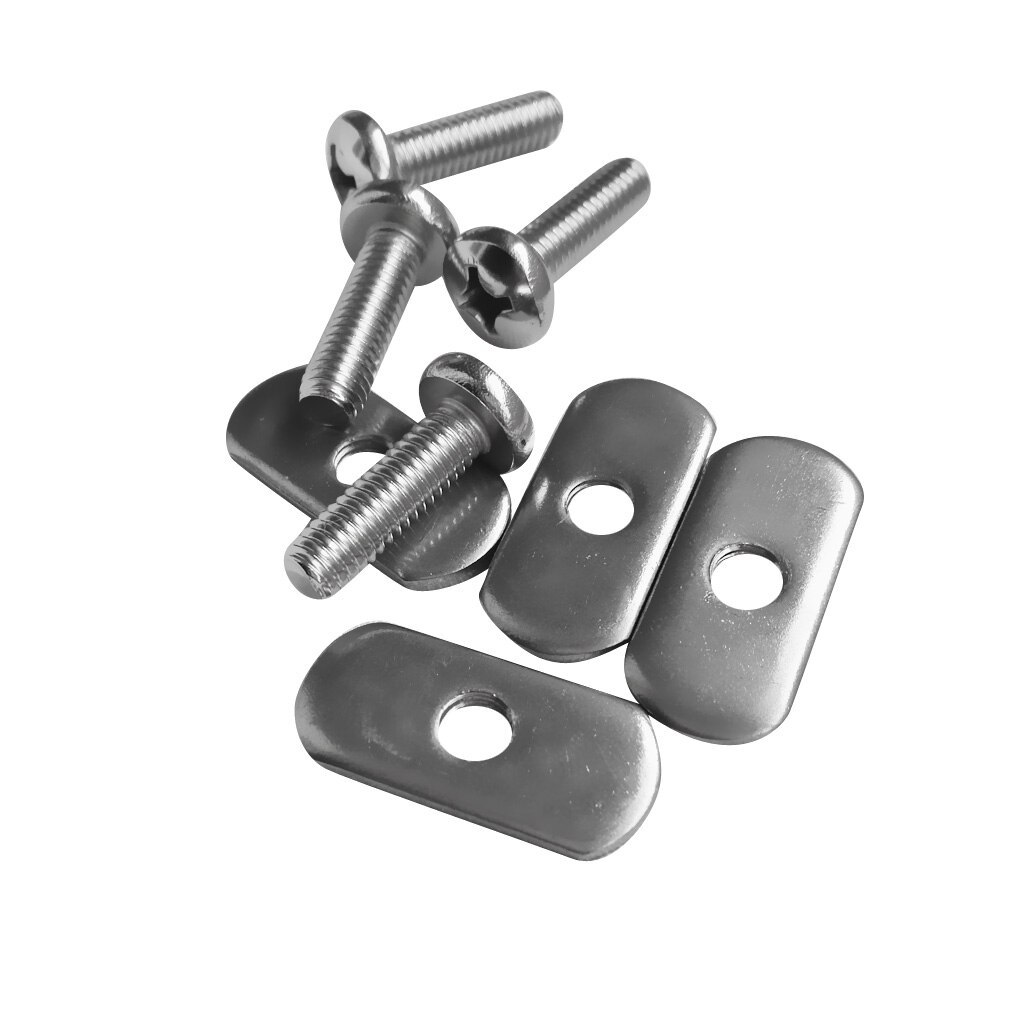 4 Sets Stainless Steel M6 Screws + Nuts Kayak Trac... – Vicedeal