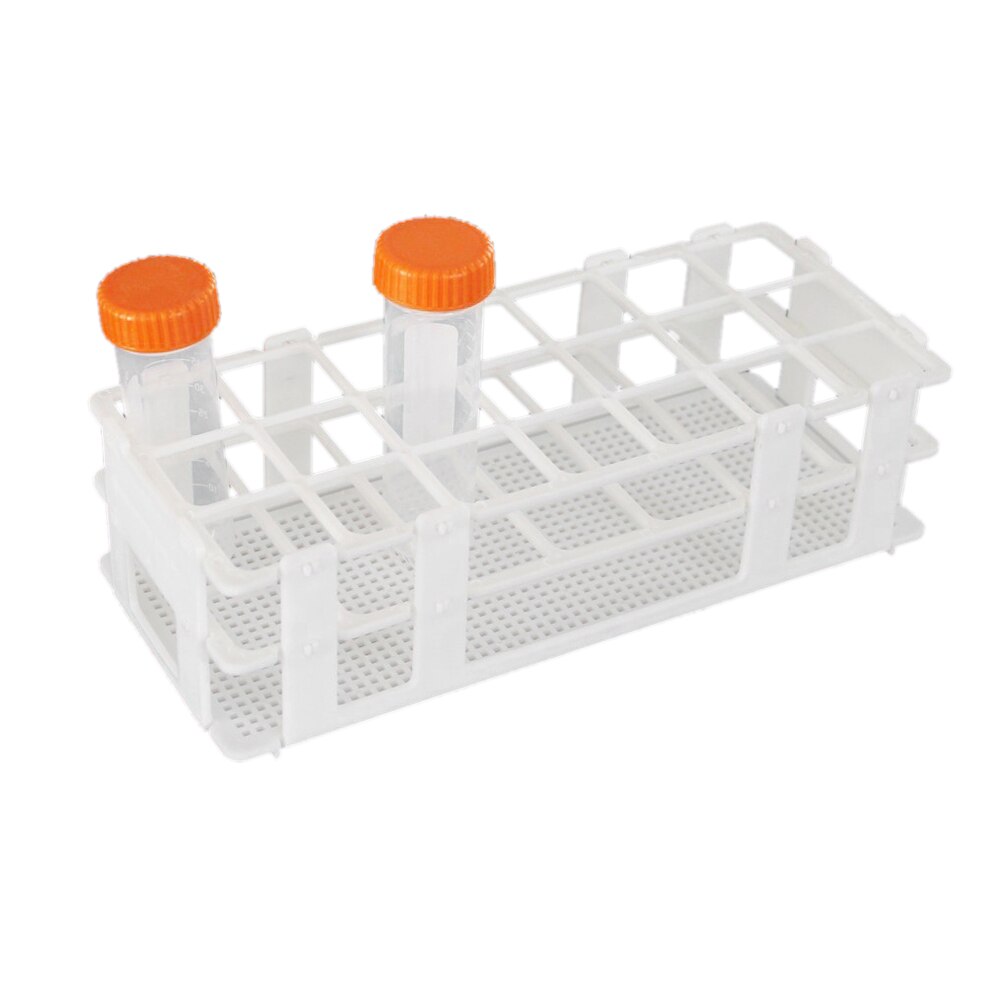 Plastic Test Tube Rack for 30mm Tube, 21 Well, Whi... – Grandado