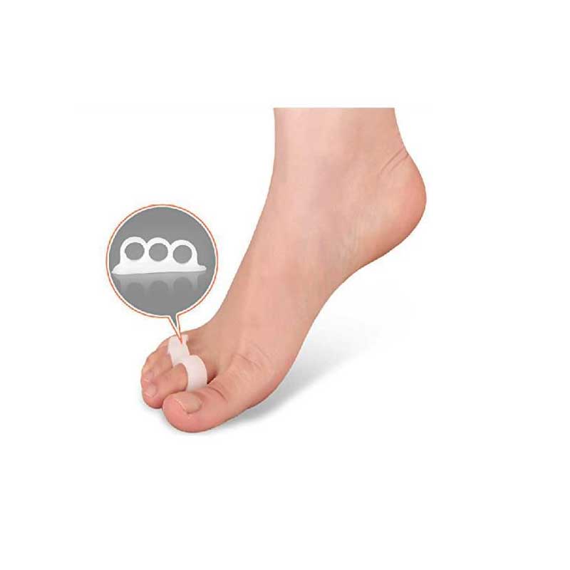 1Pairs/2Pcs Siliconen Gel Teen Separator Teen Fing... – Grandado