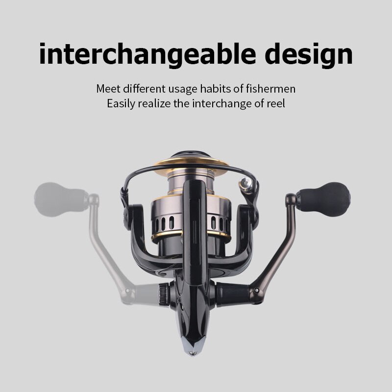 Fishing Reel All Metal Spool Spinning Reel 10KG Ma... – Grandado