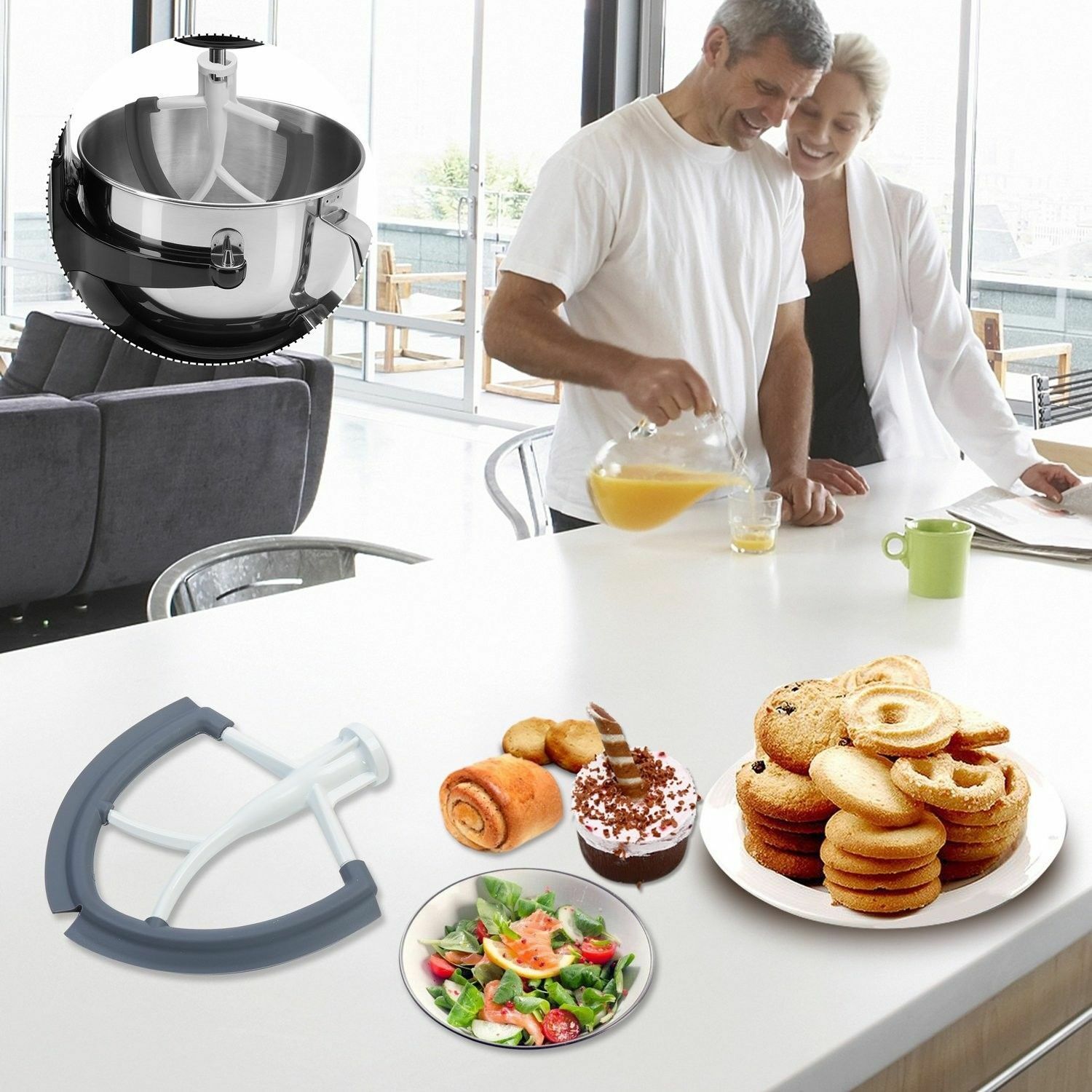 Tilt-Head Flex Edge Onderdelen 5.5-6QT (6L) flex E... – Vicedeal