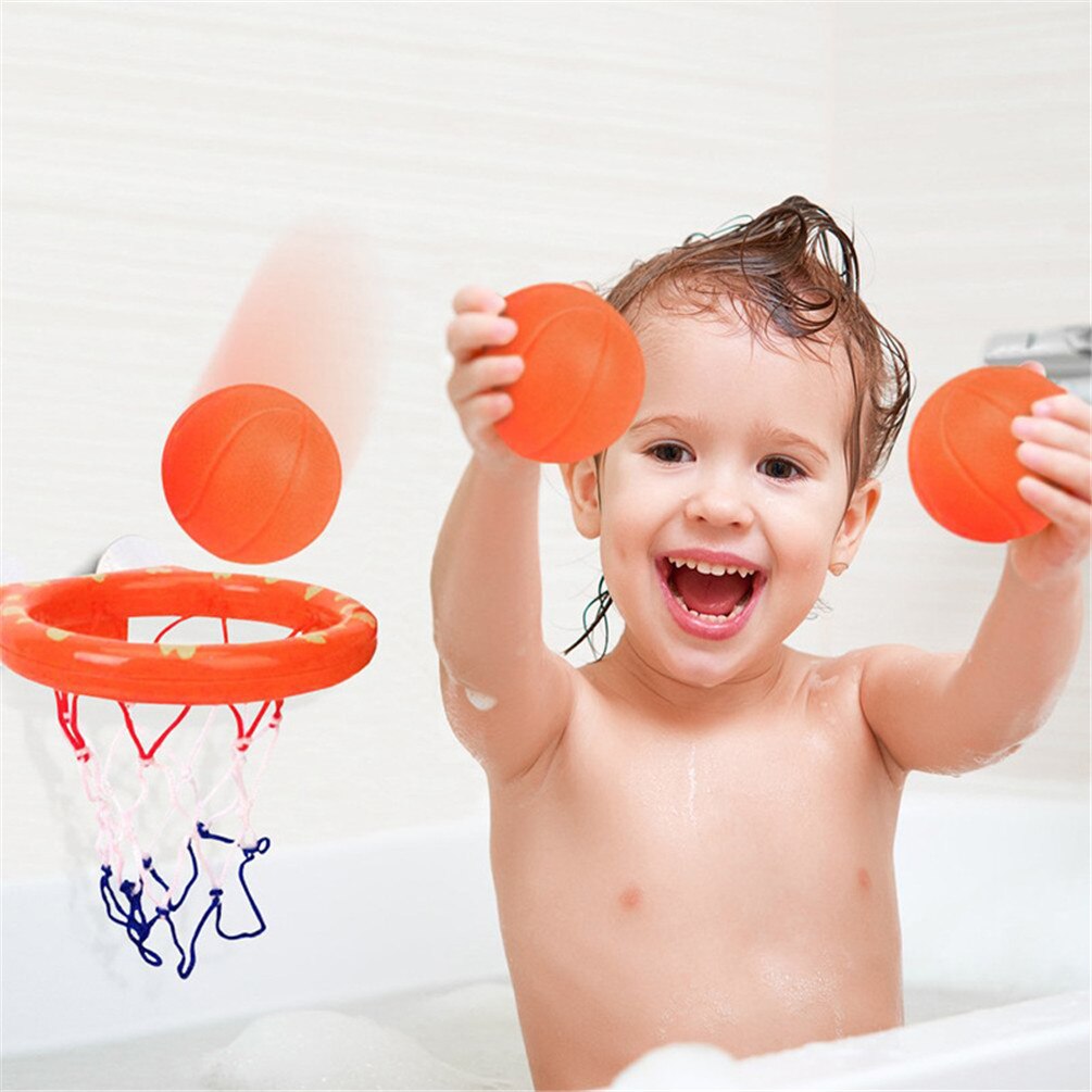 Kids Bath Toys Basketball Model Hoop Basketball Se... – Vicedeal