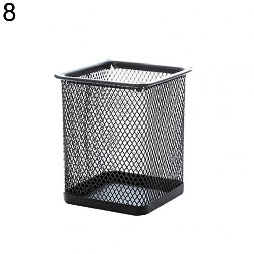 Black Metal Stand Mesh Style Pen Pencil Ruler Hold... – Vicedeal