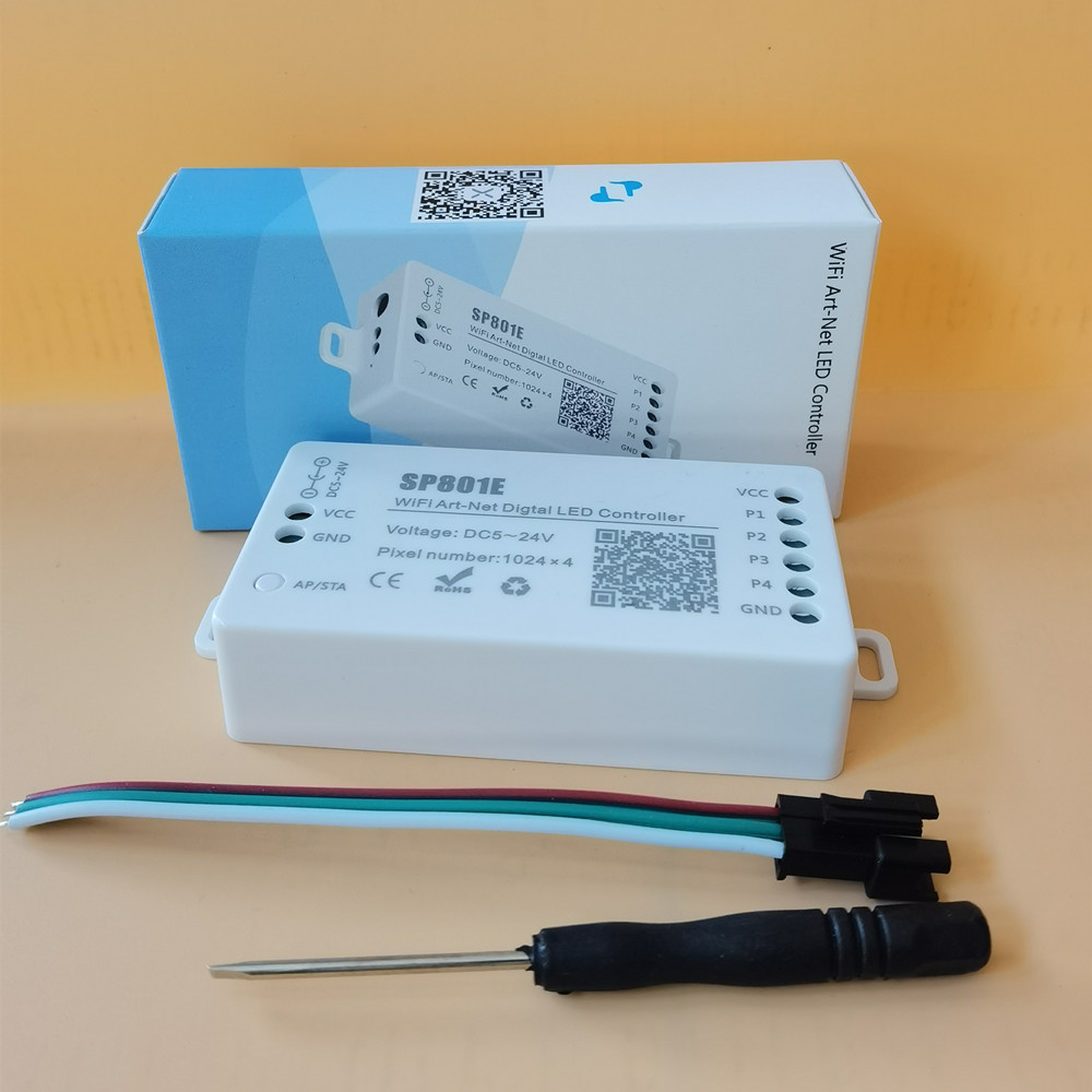SP801E Wifi Kunst-Net Magie LED Controller LED Mat... – Grandado