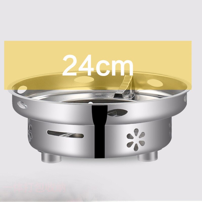 Pot Alcohol Heater Outdoor Household BBQ Stainless... – Grandado