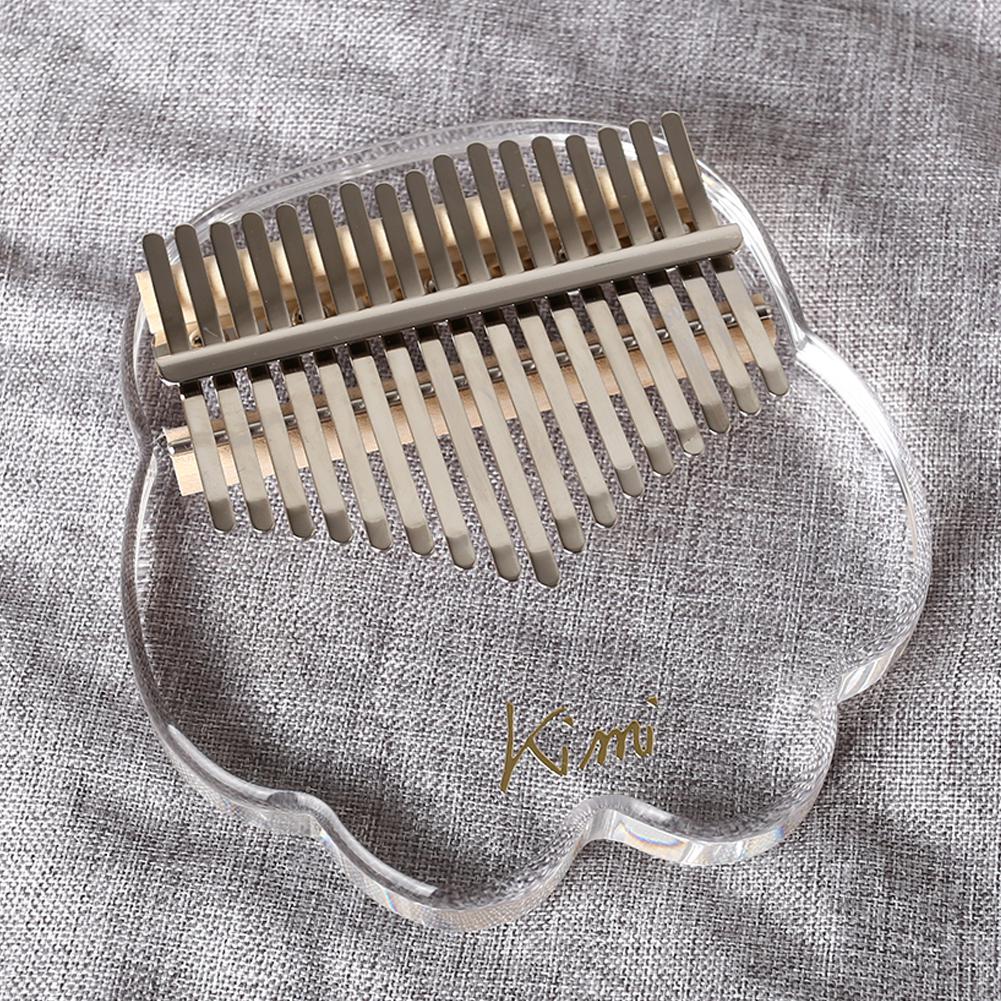 Kimi Cute Cat Claw Shaped 17 Key Kalimba Acrylic T... – Grandado
