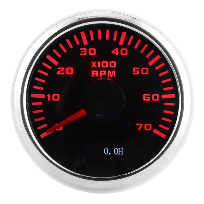 2in 9-32VDC 7000RPM Tachometer LCD Display for Car... – Grandado