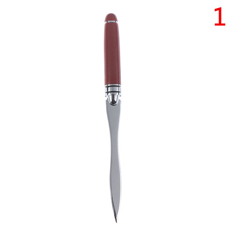 1pcs Wood Handle Letter Opener Stainless Steel cut... – Vicedeal