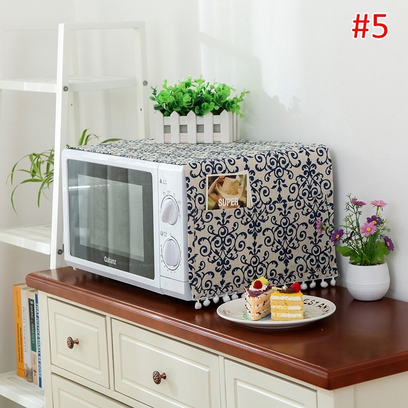 Microwave Oven Dust Cover Hood Oil Dust Covers wit... – Vicedeal