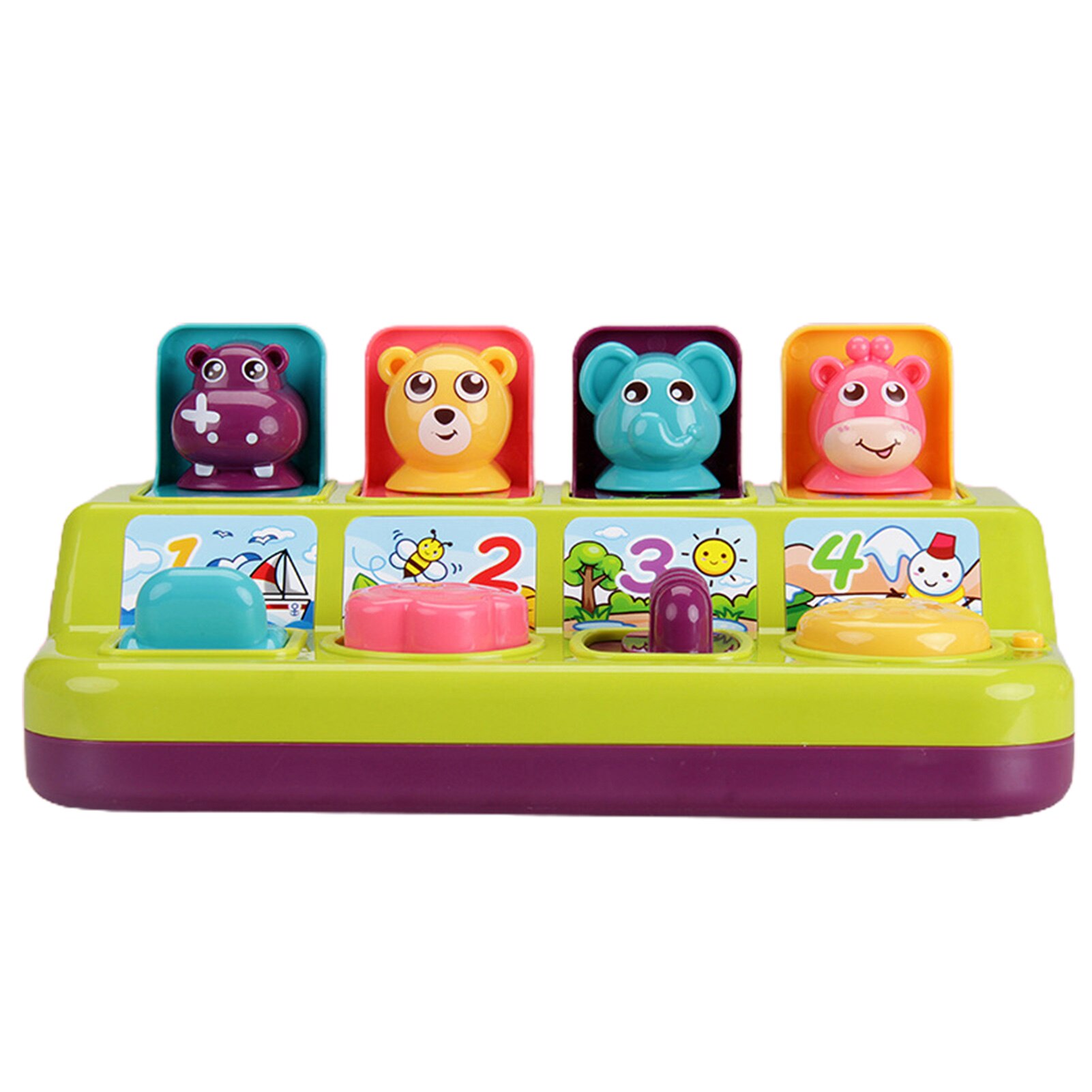 Cute Cartoon Animal Shape Peekaboo Pop-Up Interact... – Vicedeal