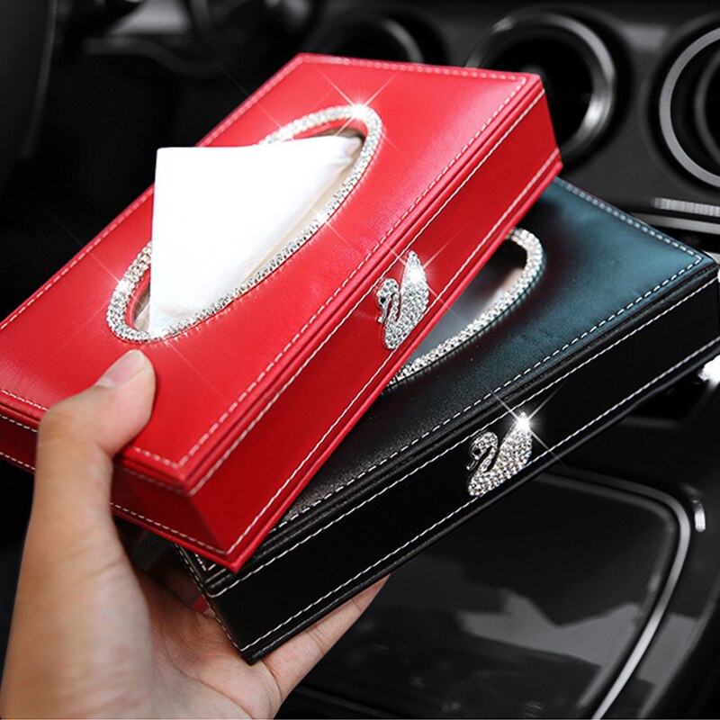 Crystal Diamond Tissue Doos Auto Antislip Servet H... – Grandado