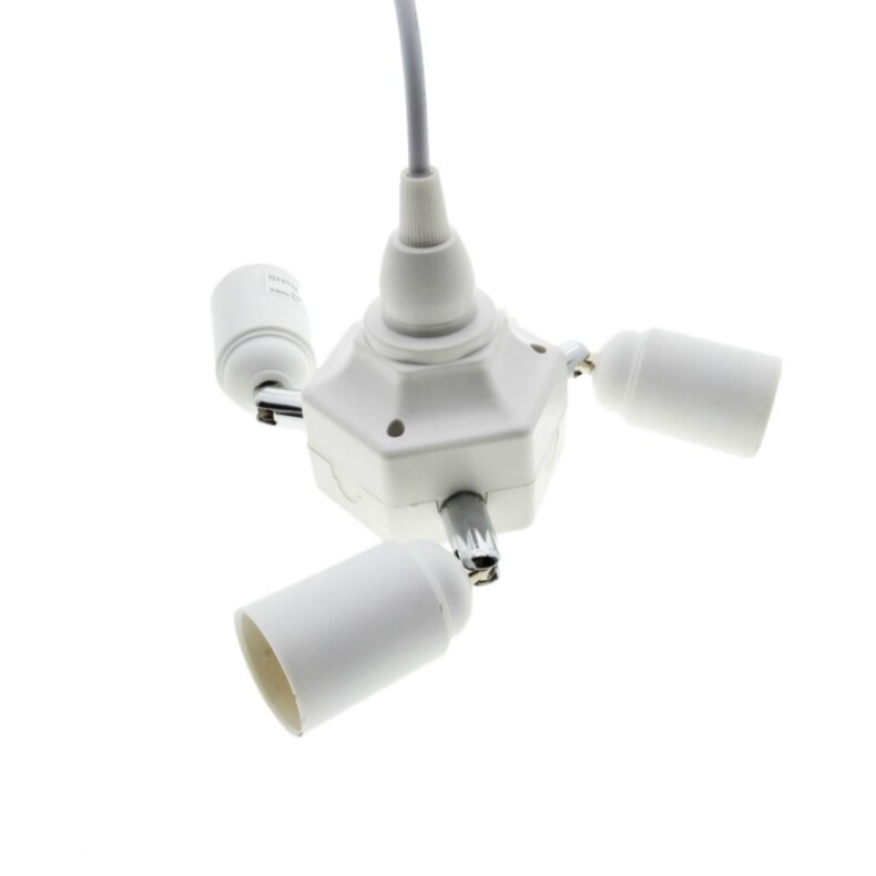 3+1E26/ E27 Lamp Base Socket Extender Rotatable Fi... – Vicedeal