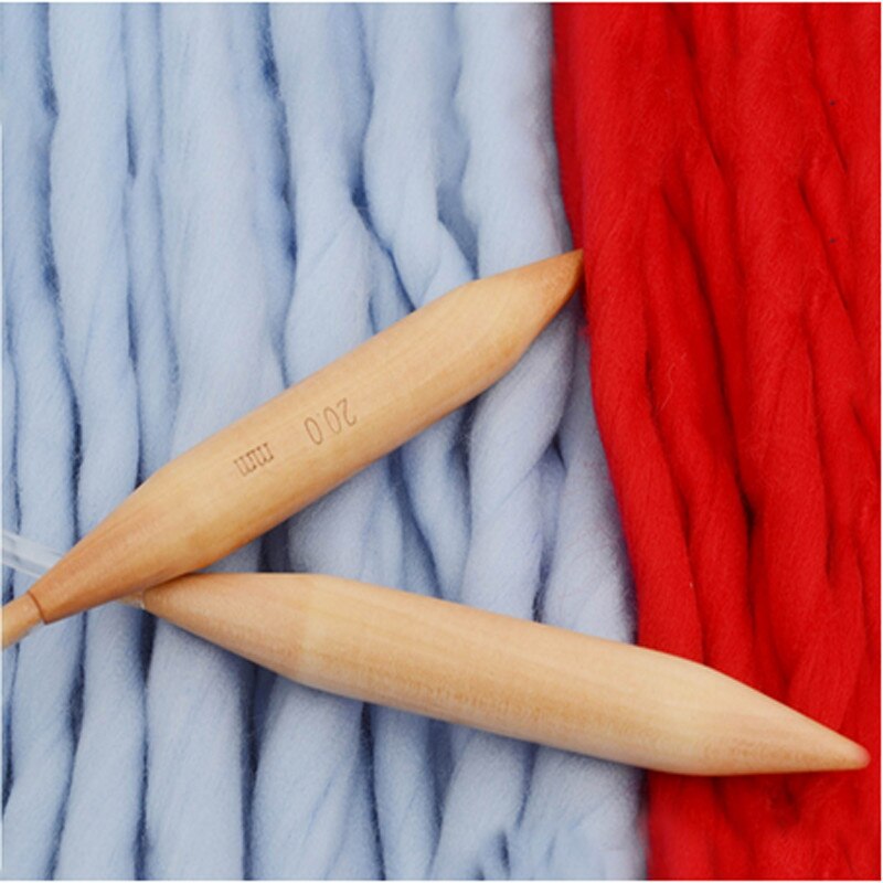 Knitting Needle Crochet Hook Wood Ring Needle Swea... – Grandado