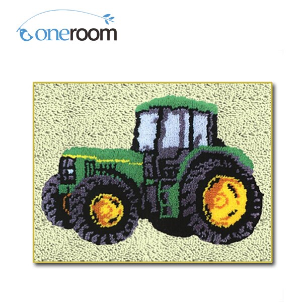 ZD460 The Tractor Hook Rug Kit DIY Unfinished Croc... – Grandado
