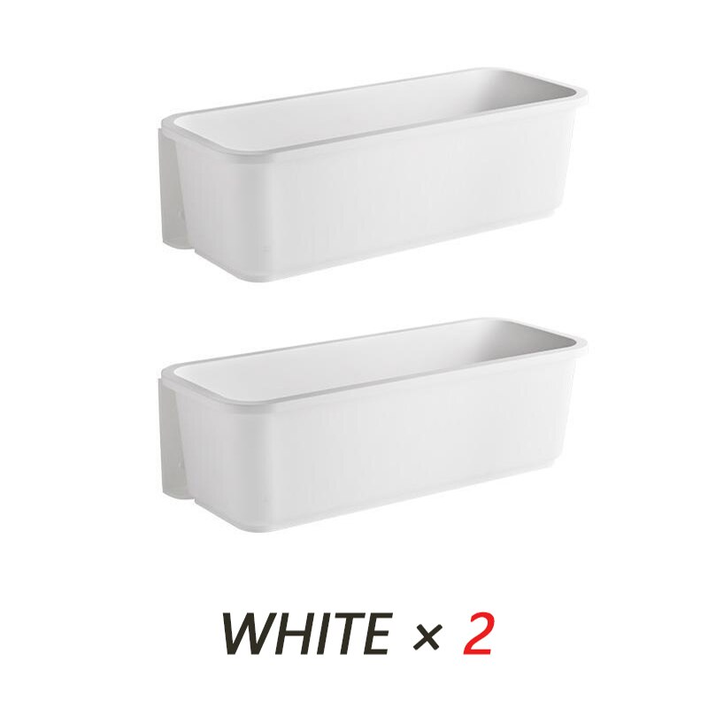 2 Stuks Wandmontage Keuken Opbergdoos Rack Plank K... – Vicedeal