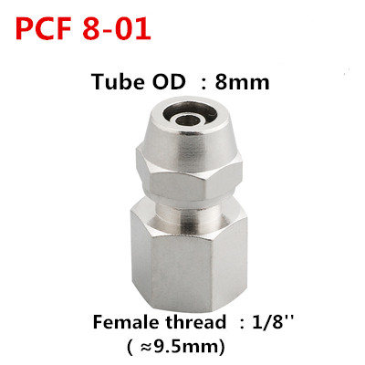 1PCS Internal Thread Straight Through Copper Mater... – Vicedeal
