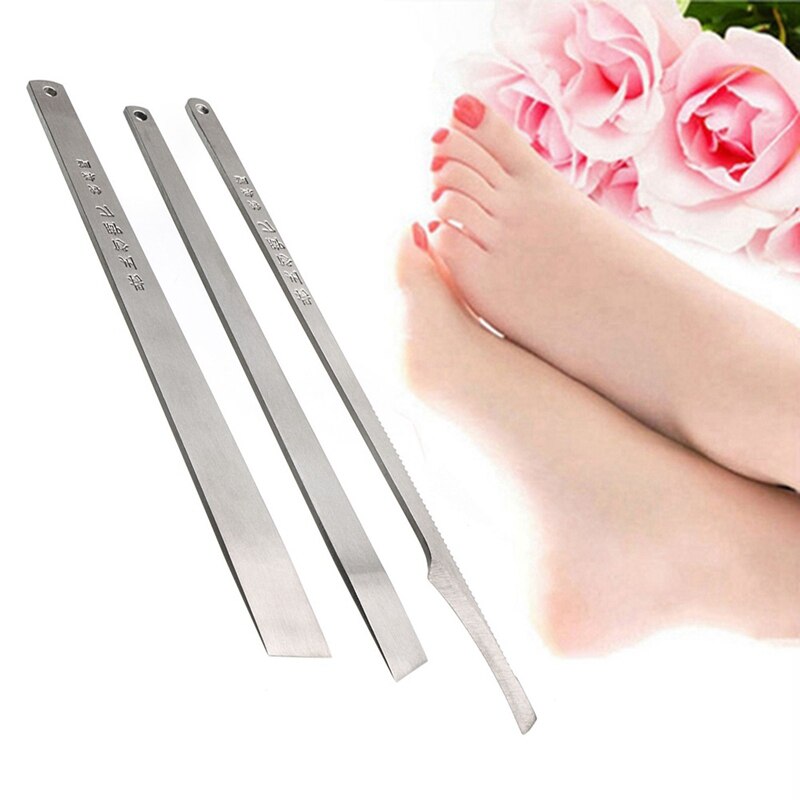 3pcs Stainless Steel Toe Nail Shaver Feet Pedicure... – Vicedeal