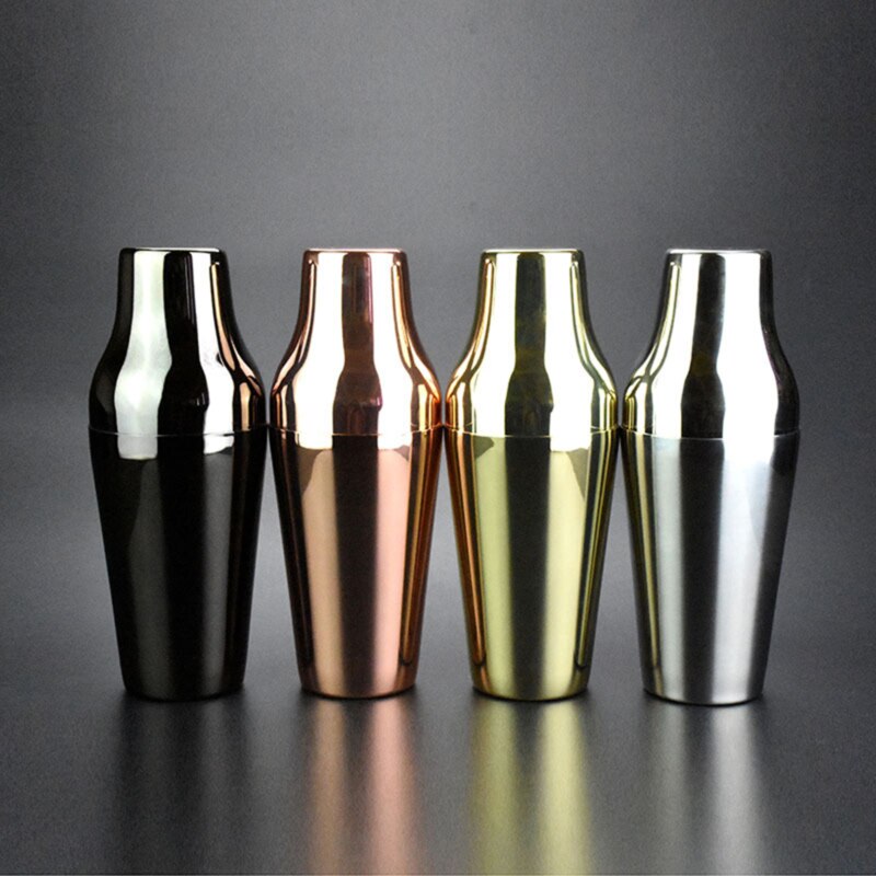 650ml Stainless Steel French Cocktail Shaker Class... – Grandado