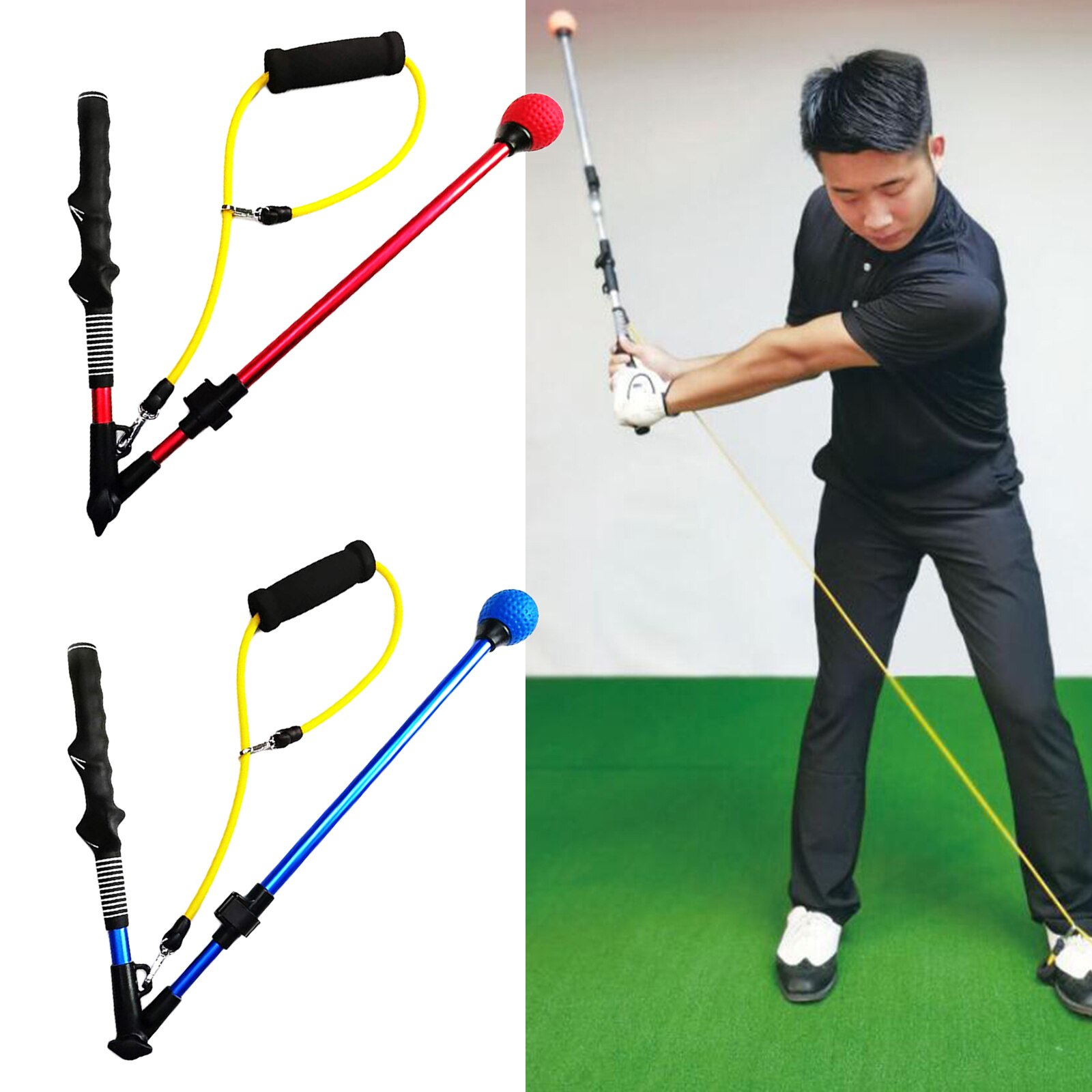 Golf Swing Trainer Alignment Warm-Up Stok Golf Tra... – Vicedeal
