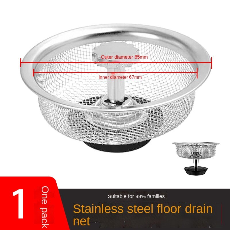 Kitchen Sink Sink Filter Mesh Stainless Steel Wash... – Grandado