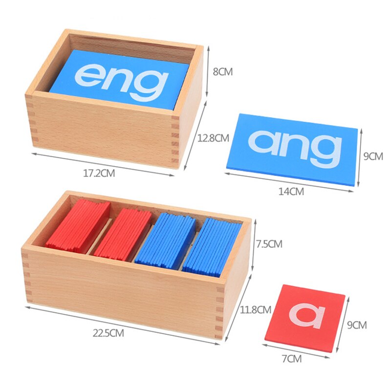 Early Childhood Education Teaching Aids Red And Bl... – Grandado