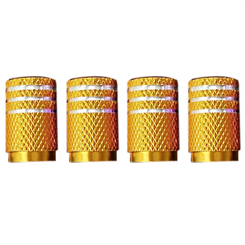 4pcs Aluminum Alloy Valve Cap Colorful Tire Valve ... – Grandado