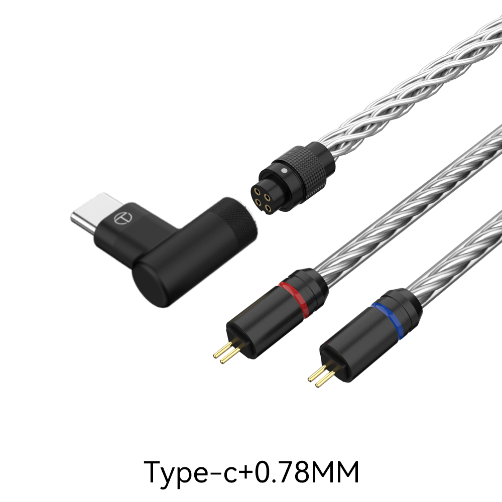 TRN T3 PRO 8 Core Pure Silver Cable 4.4/ 2.5/3.5/T... – Vicedeal
