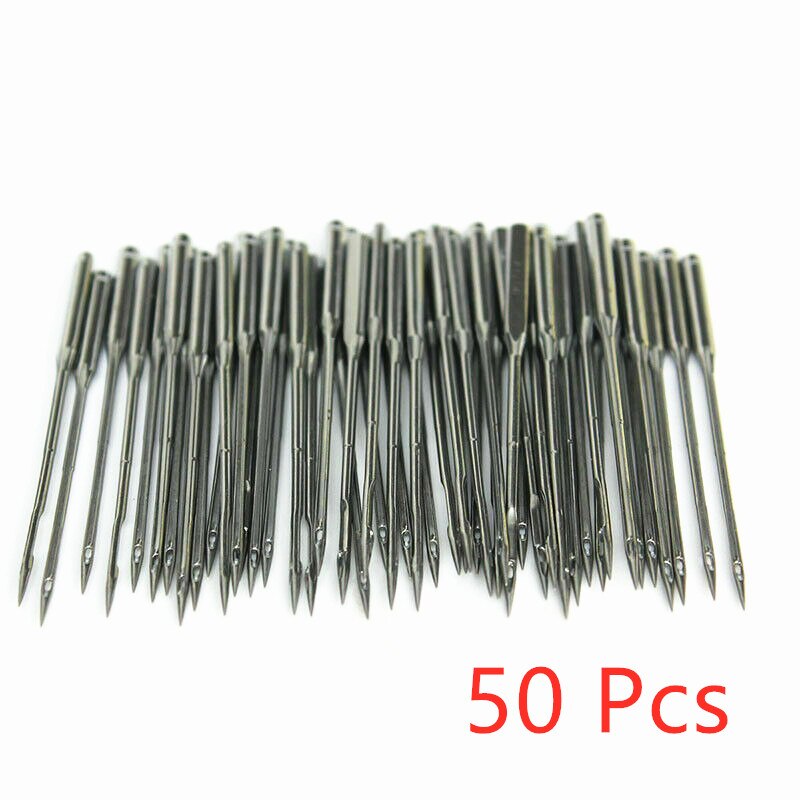 50 Pieces/Set Silver Sewing Machine Needles Assort... – Grandado