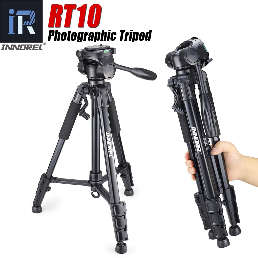 RT10 Portable Camera Stand Tripod Head and QR Plat... – Grandado