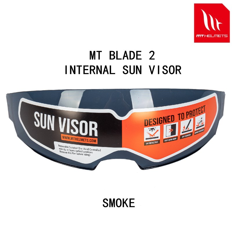 dedicated internal sun visor for MT BLADE 2 helmet... – Vicedeal