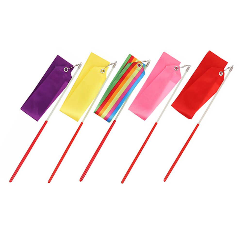 5pcs Kids Dance Ribbons Artistic Dancing Ribbons G... – Grandado